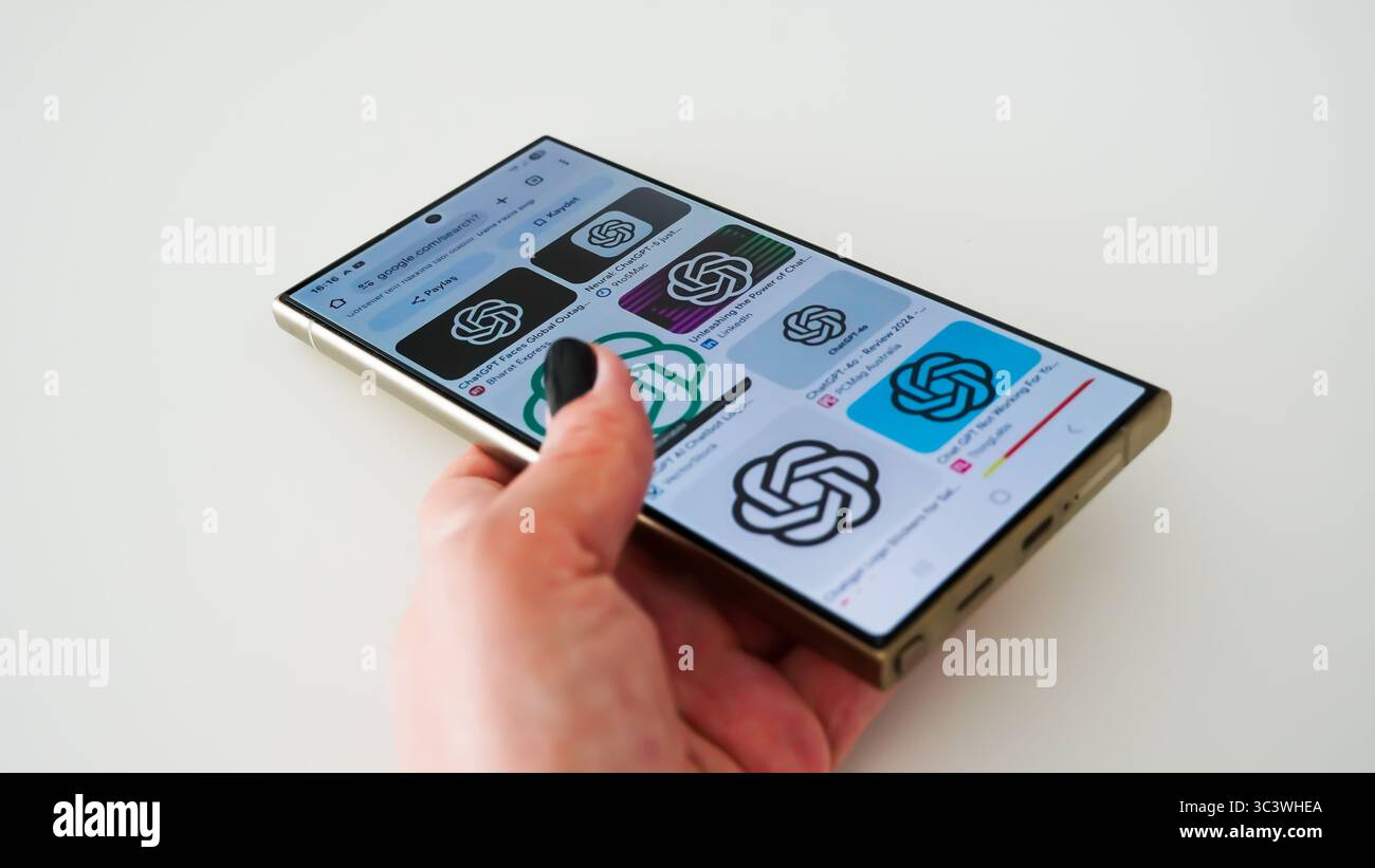 Ai driven logo design hi-res stock photography and images - Alamy