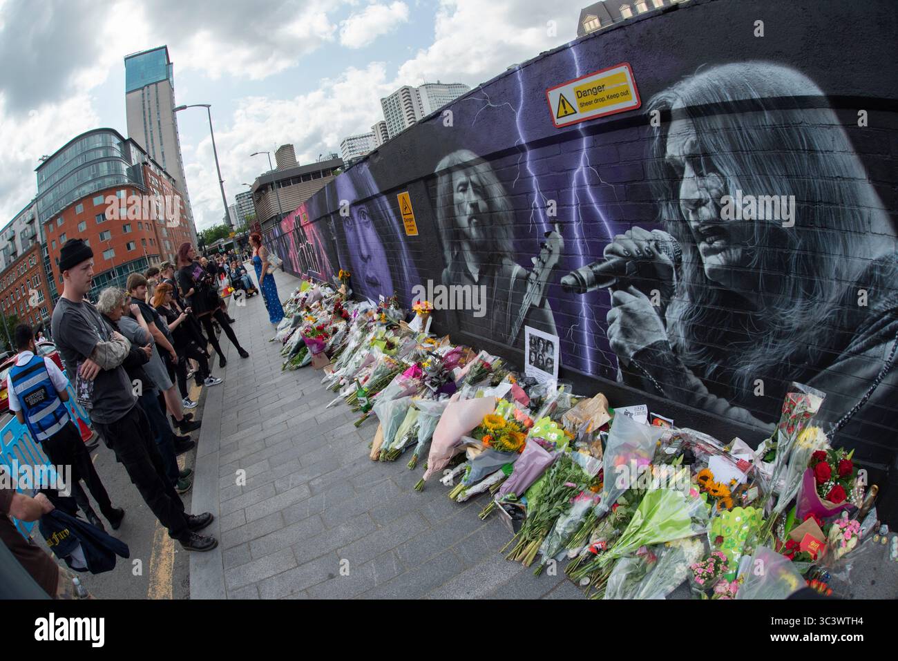 Ozzy Osbourne - Black Sabbath Mural - Navigation Street, Birmingham ...