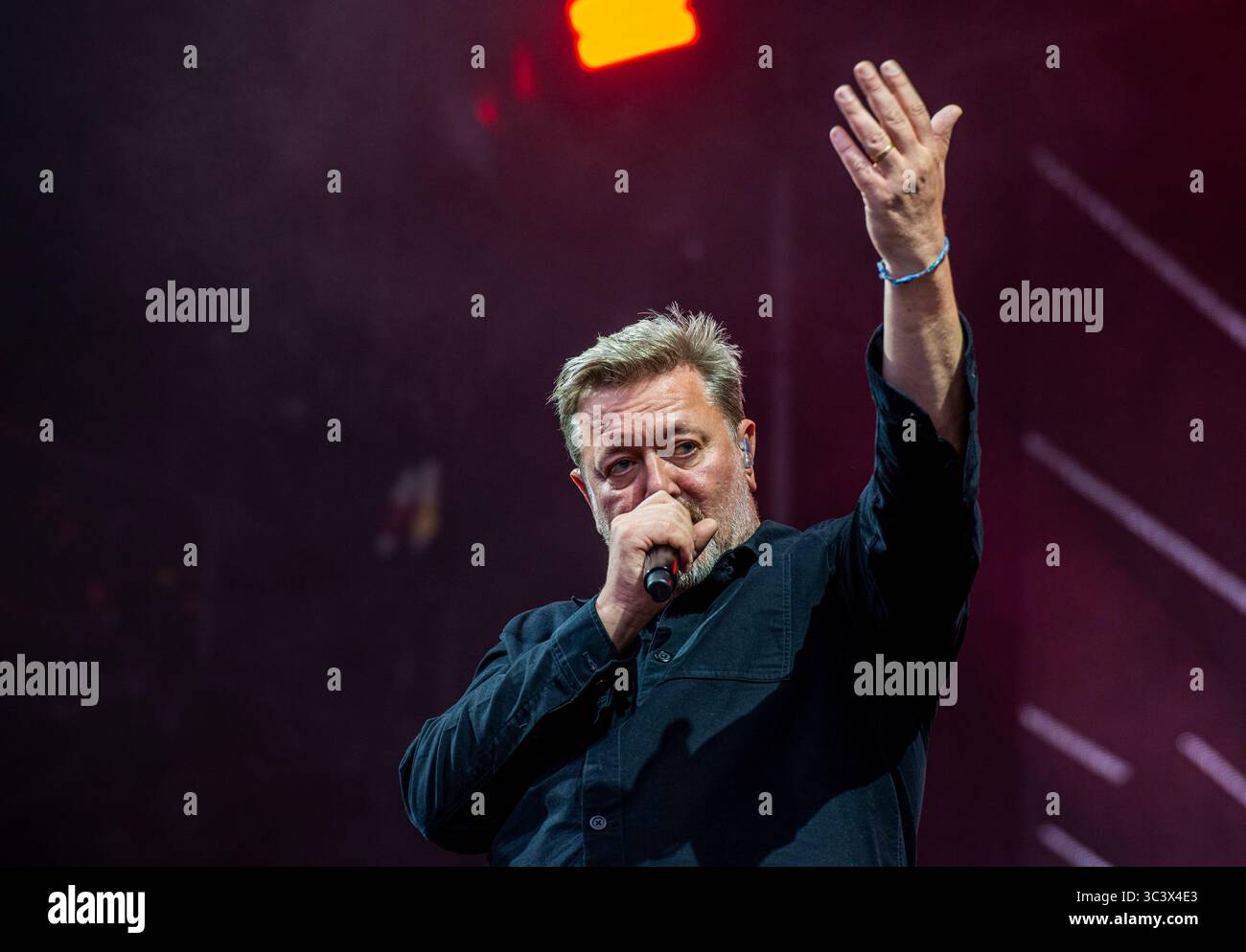 Henham Park, Suffolk, UK. 26th July, 2025. Singer and broadcaster Guy ...