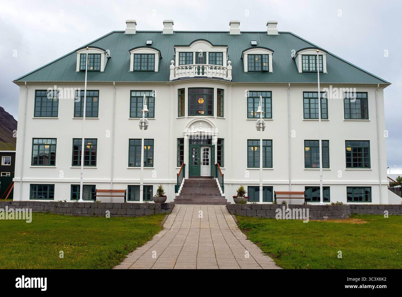 June 26, 2025: The Isafjordur Cultural House is home to a medical ...