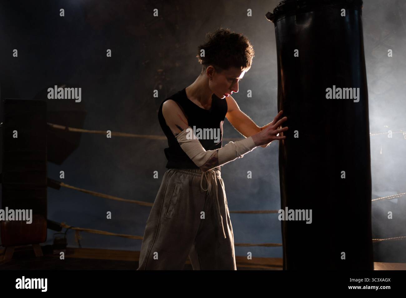 Cinematic punch hi-res stock photography and images - Alamy