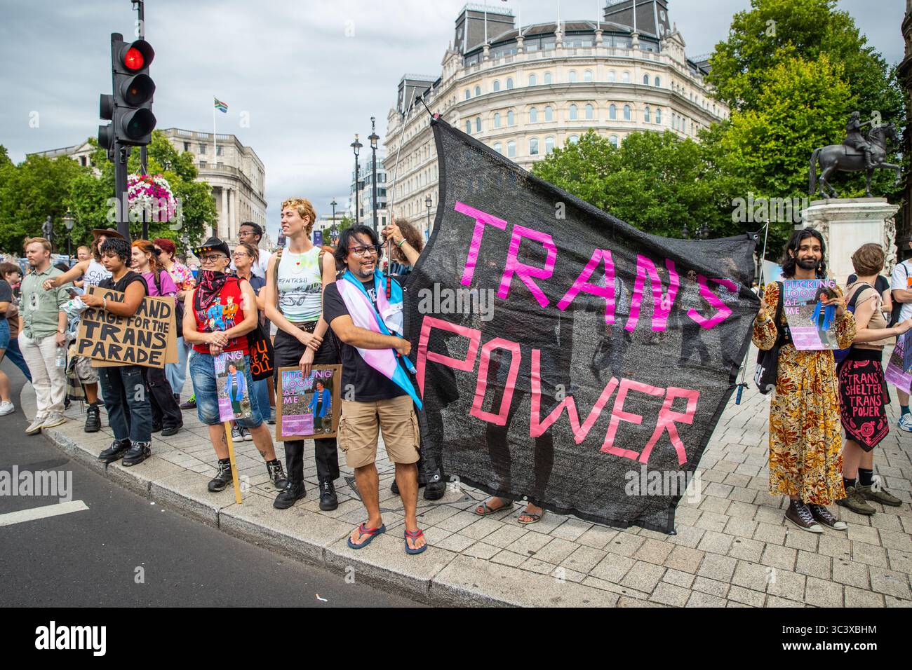 Trans pride 2025 hi-res stock photography and images - Alamy