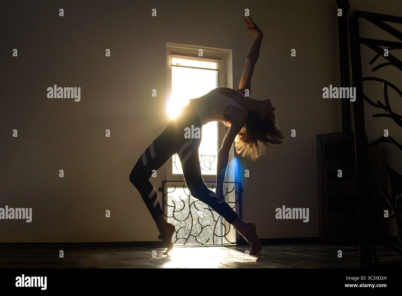 Ballet dancer home workout hi-res stock photography and images - Alamy