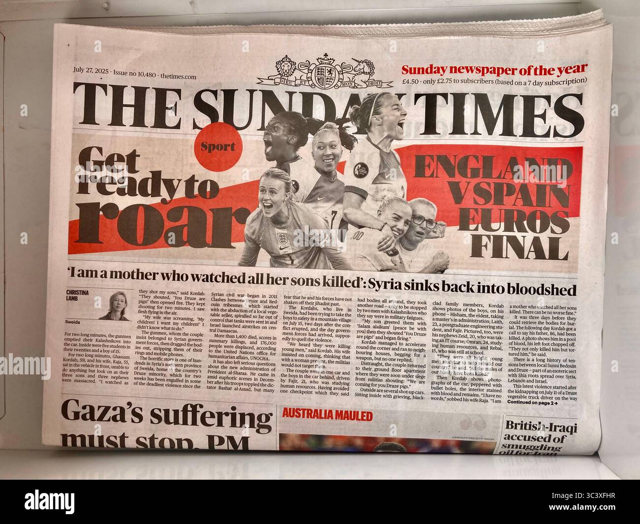 England euros final 2025 hi-res stock photography and images - Alamy