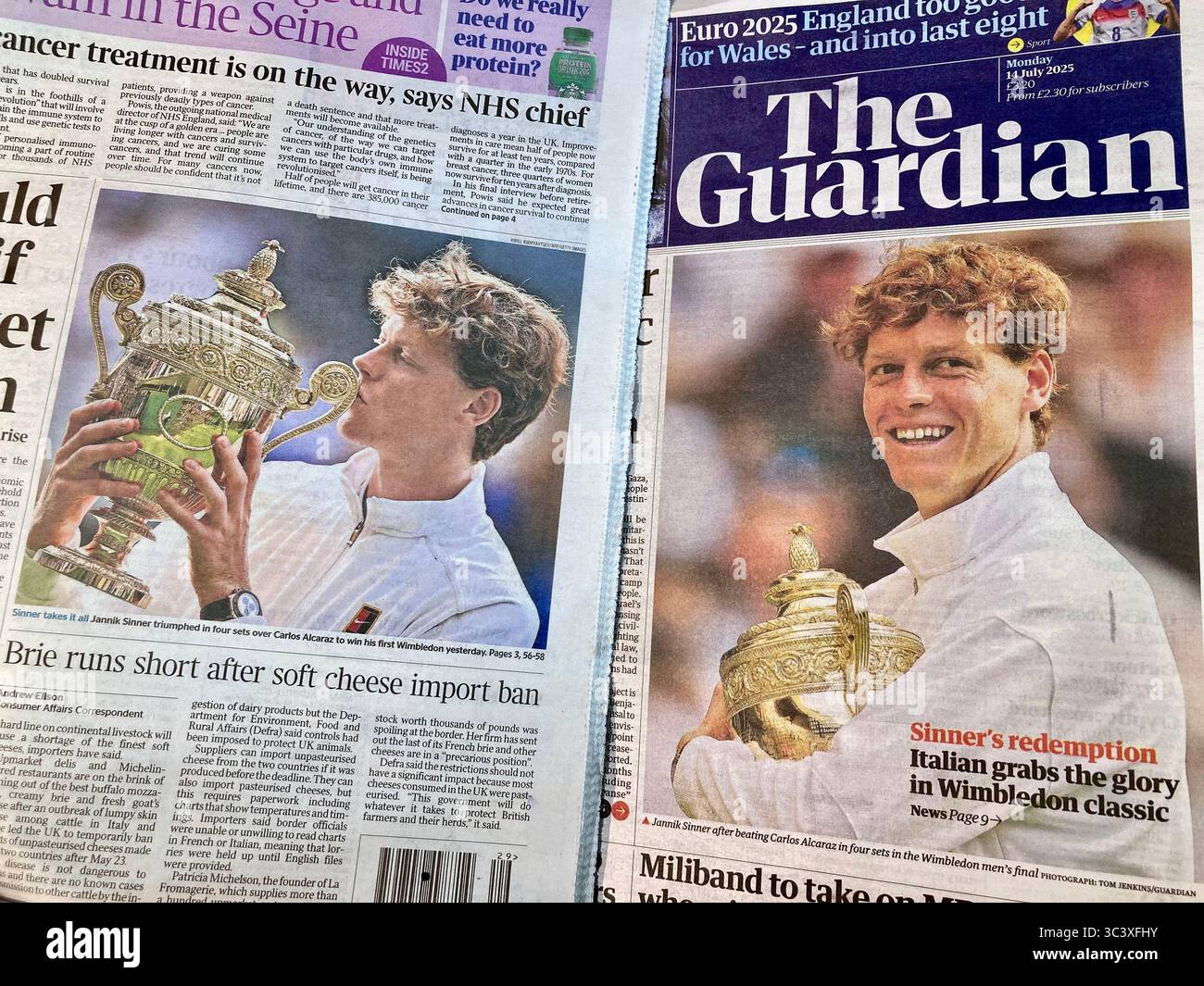 Wimbledon men final hi-res stock photography and images - Alamy