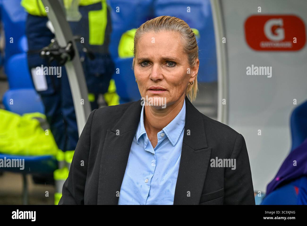 Sarina Wiegman (England, Trainerin) SUI, England - Spanien, Frauen ...