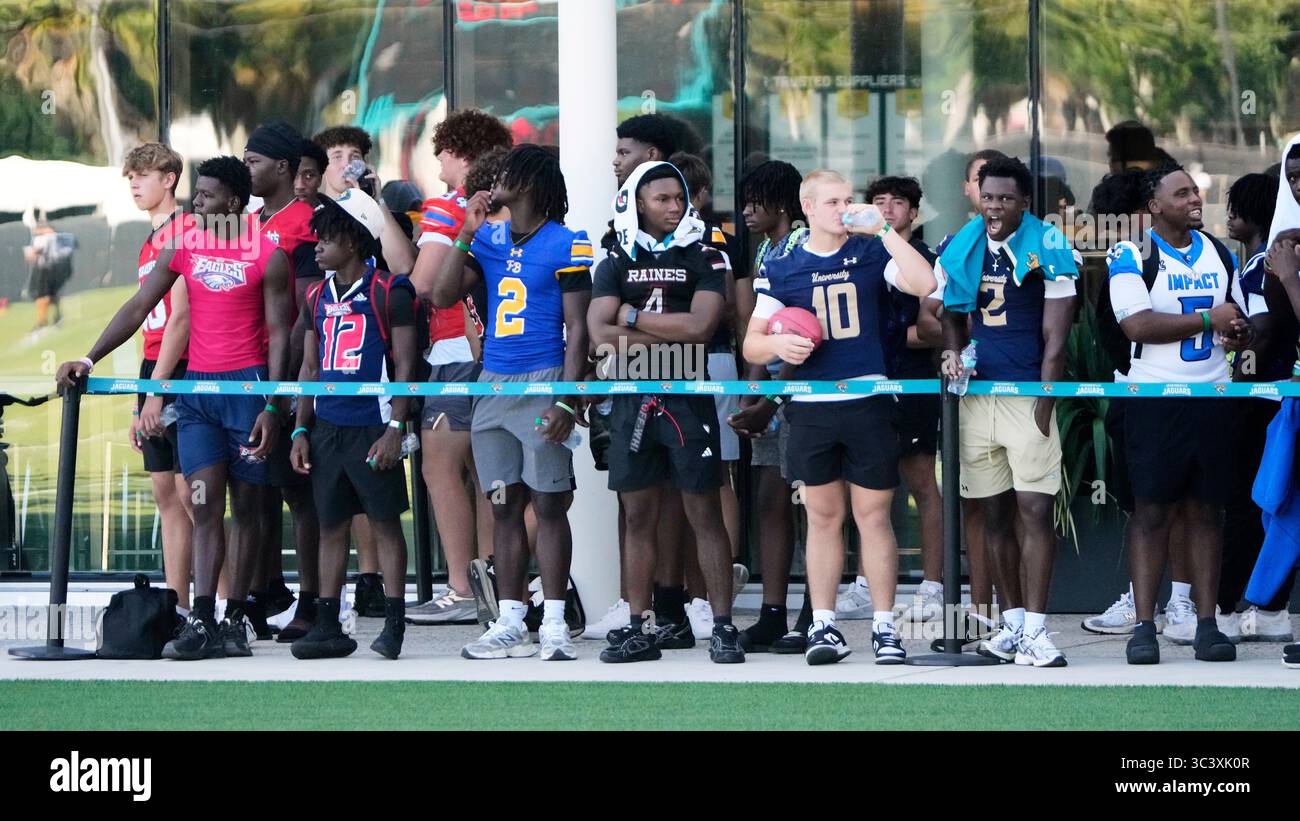 Players that participated in the NFL Flag Football competition watch ...