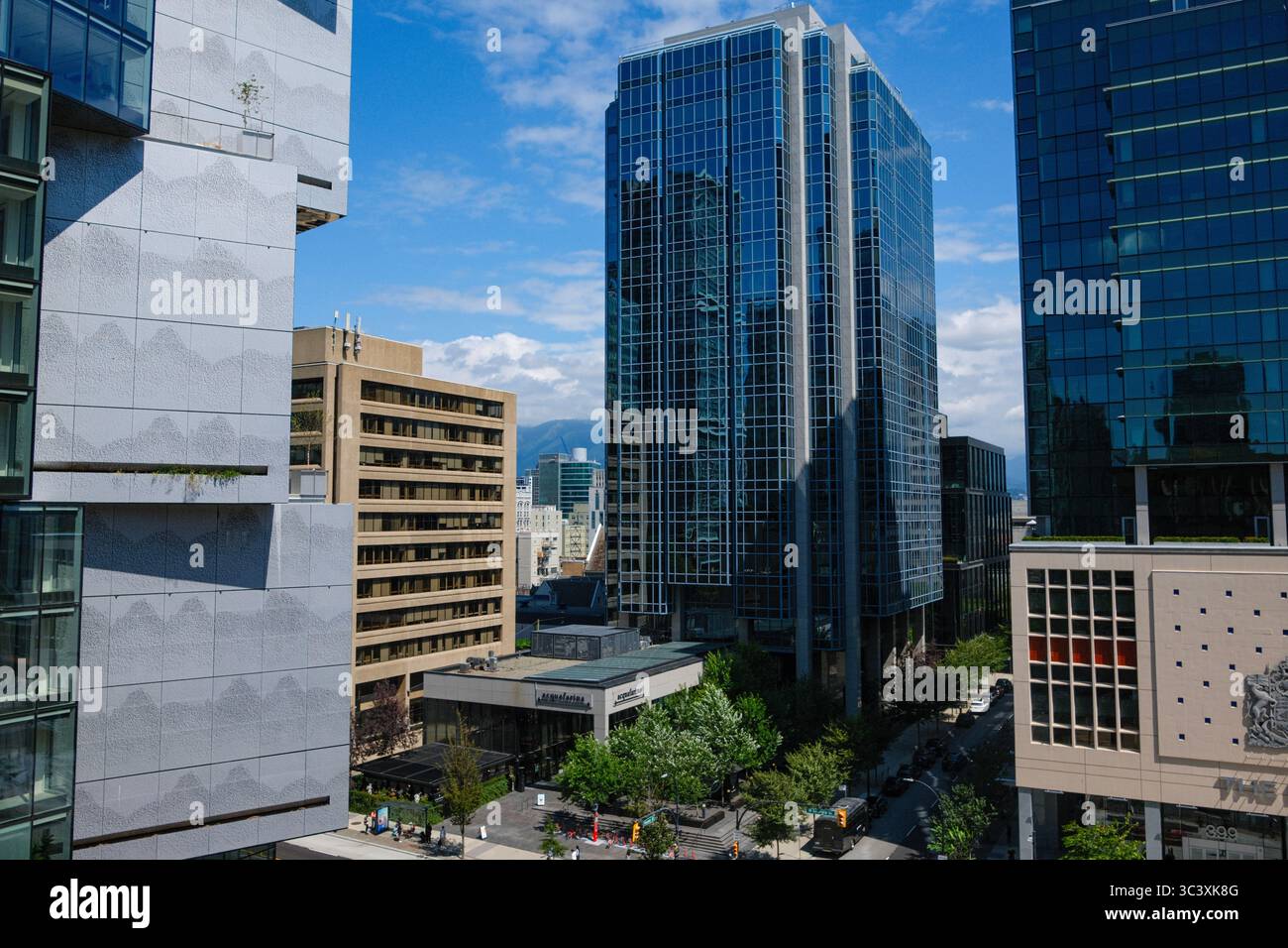 An office building downtown between the Deloitte Summit building & Post ...