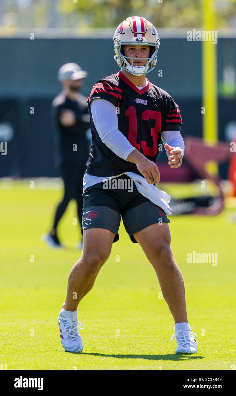 July 27 2025 Santa Clara U.S.A CA San Francisco quarterback Brock Purdy ...