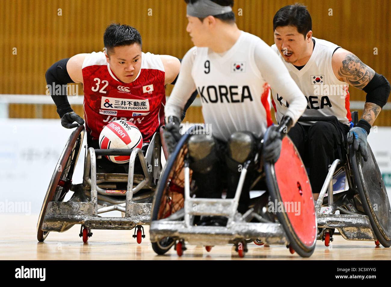 Katsuya Hashimoto (JPN), JULY 26, 2025 - Wheelchair Rugby : 2025 Japan Para Wheelchair Rugby ...