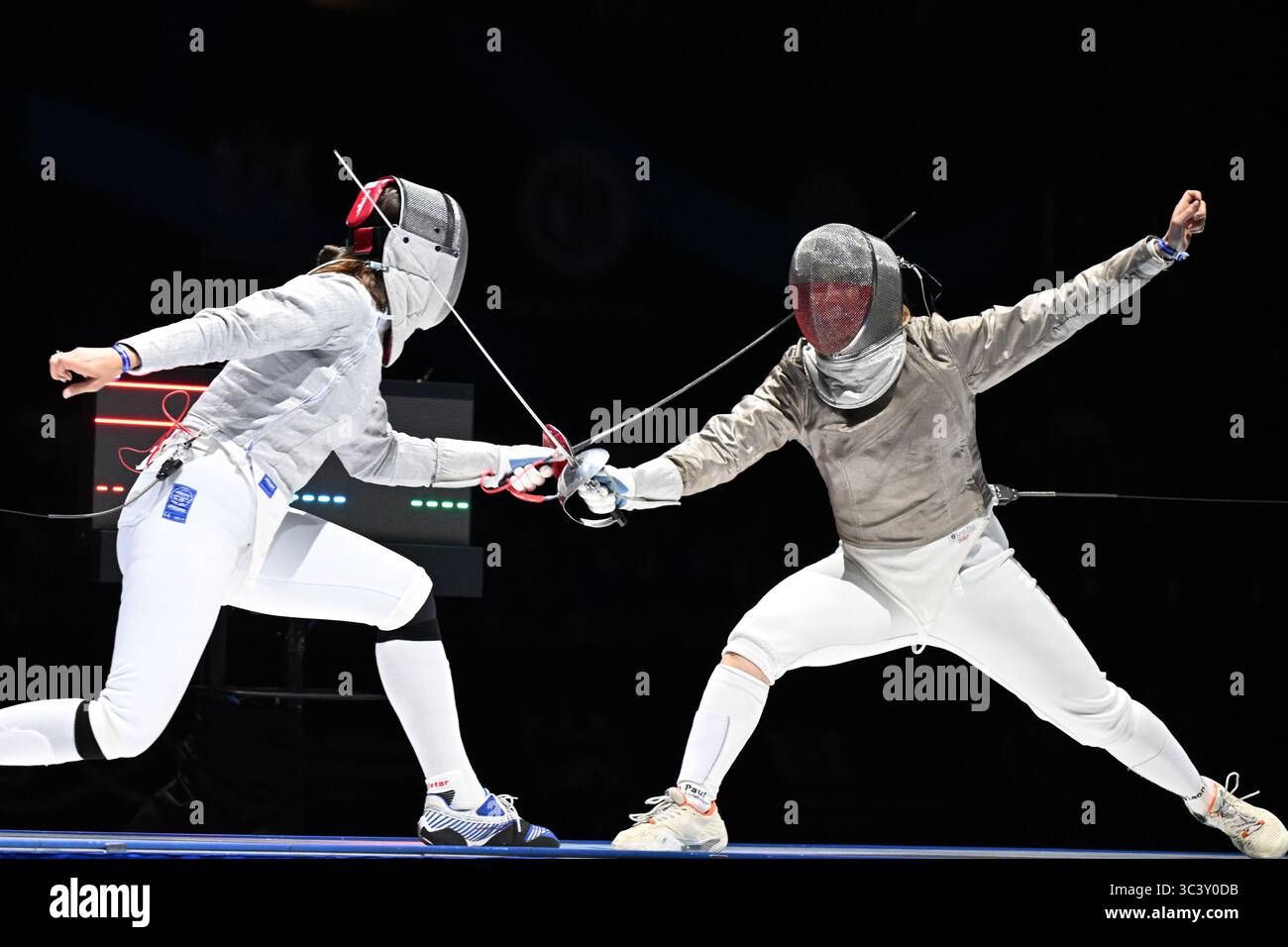 Yana Egorian of Russia, registered as an Individual Neutral Athlete ...