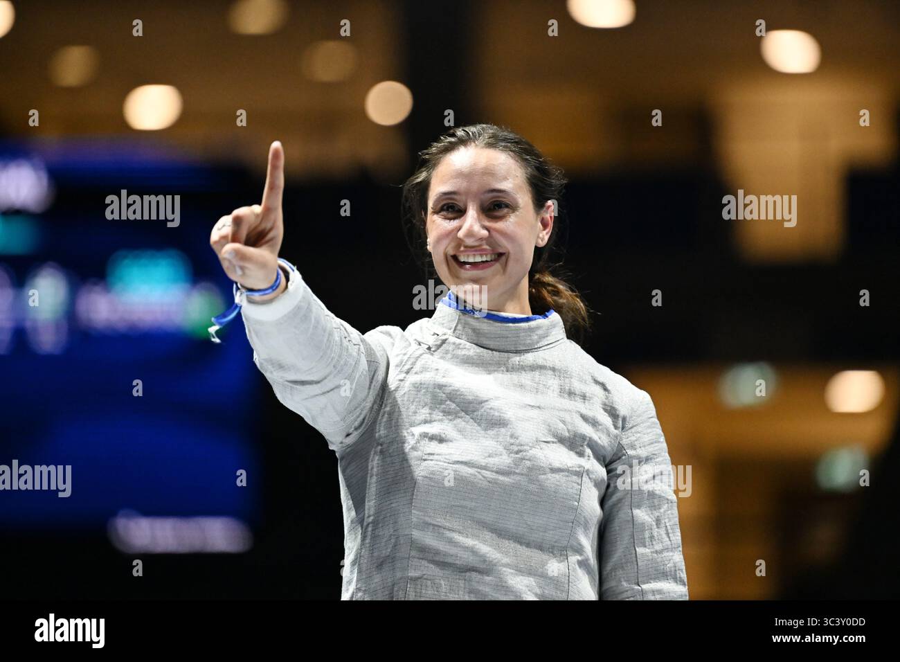Yana Egorian of Russia, registered as an Individual Neutral Athlete ...