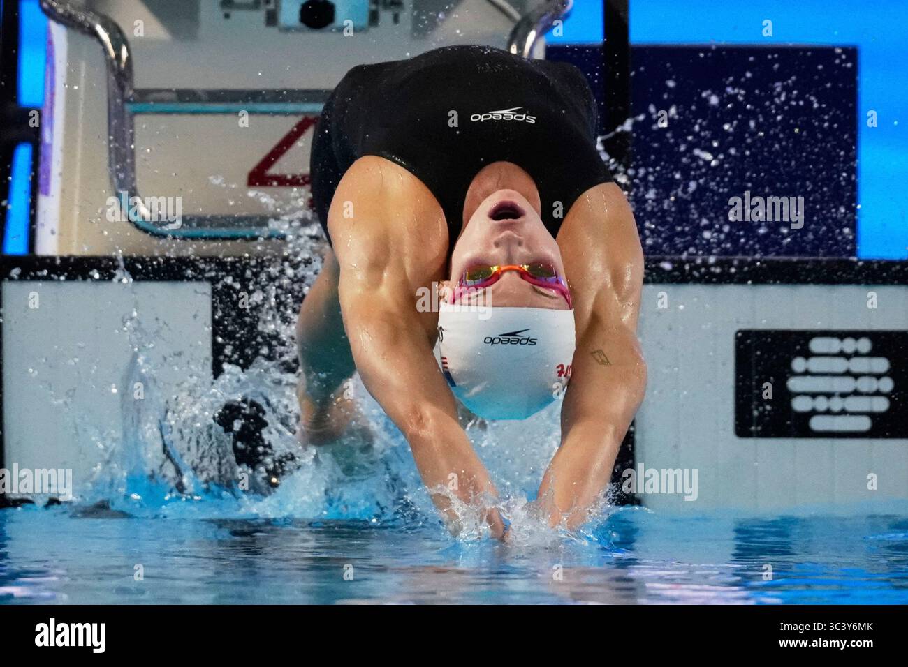 Regan Smith of the United States competes in the women's 100-meter ...