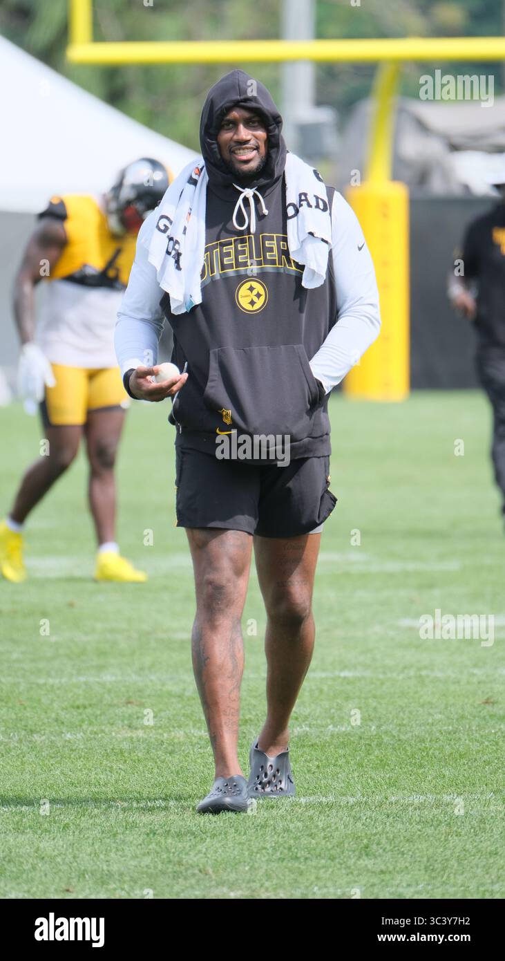 July 27, 2025: Cordarrelle Patterson #84 during the 2025 Steelers ...