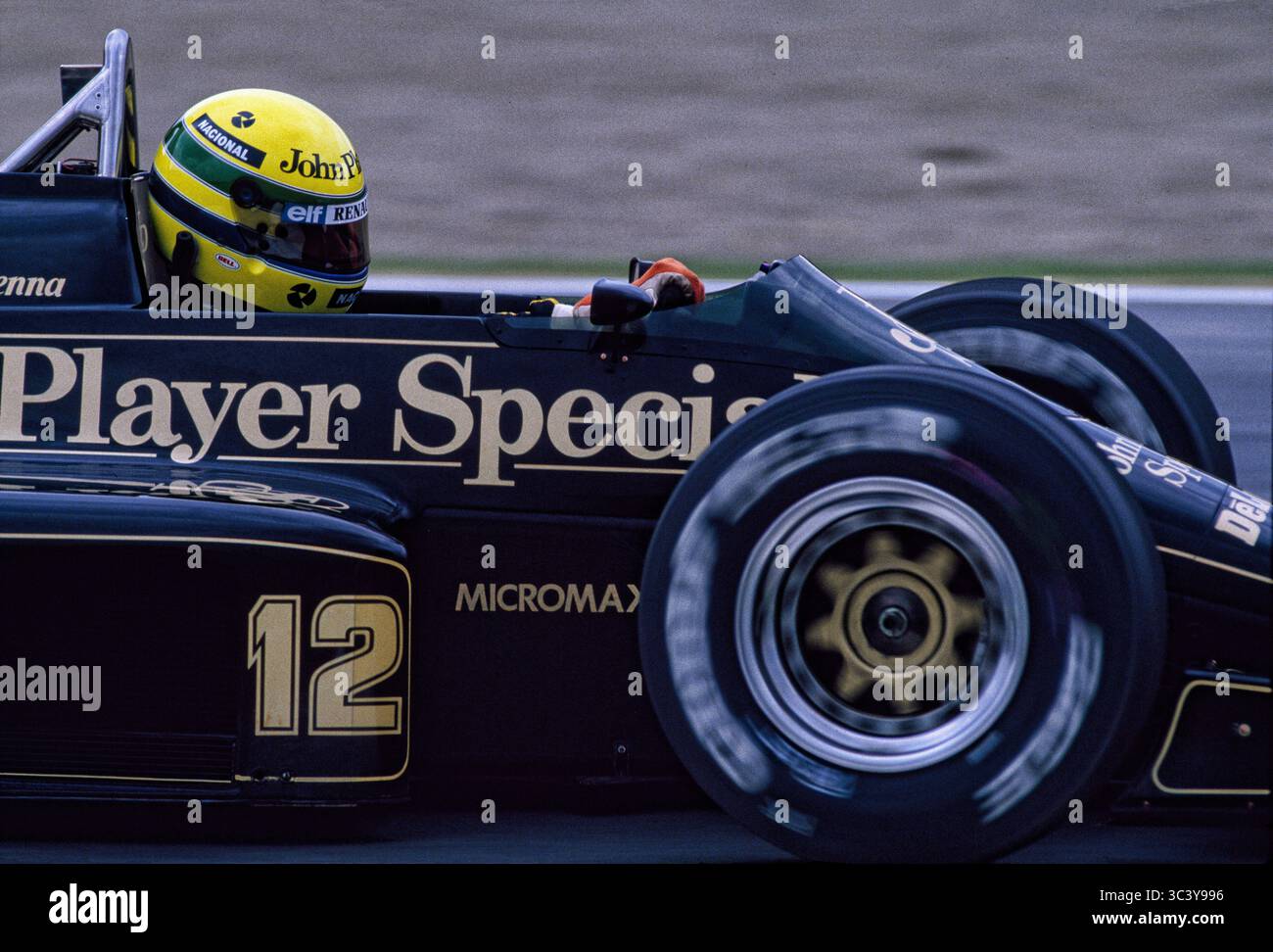 1986 Ayrton Senna - John Player Special Lotus 98T-Renault - F1 Spanish ...