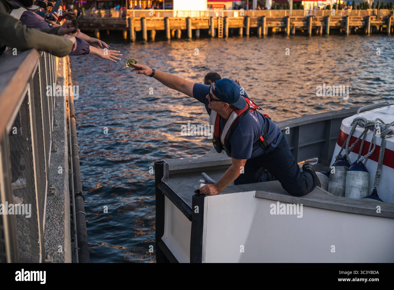 Seattle, USA. 27th Jul 2025. Just after 8:30 pm The Seattle Fire ...