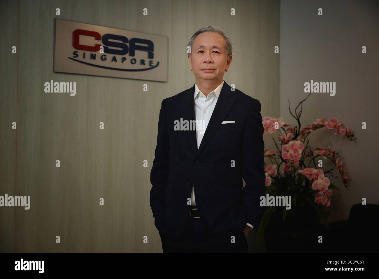 David Koh, chief executive of the Cyber Security Agency of Singapore ...
