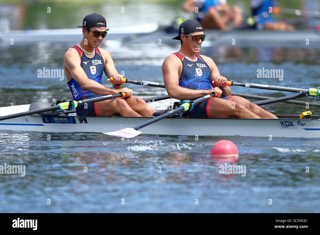 Taisei Miyaguchi & Kota Nakashima (JPN), JULY 27, 2025 - Rowing : Rhine ...