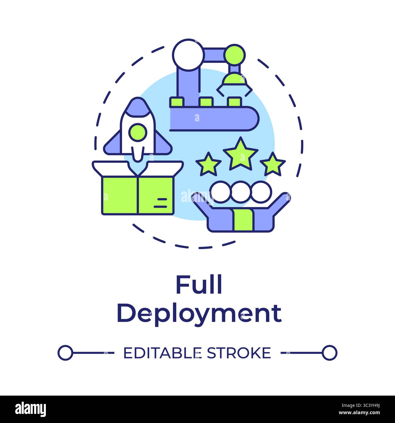 Infrastructure deployment Stock Vector Images - Alamy