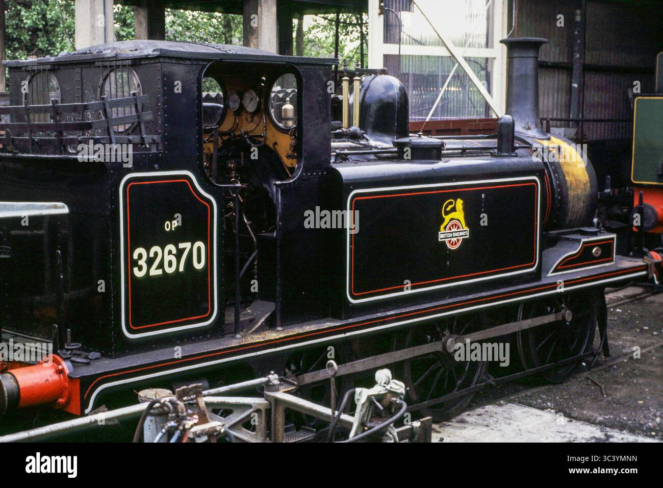 32670 a southern region tank engine at Tenterden in 1984 Stock Photo ...