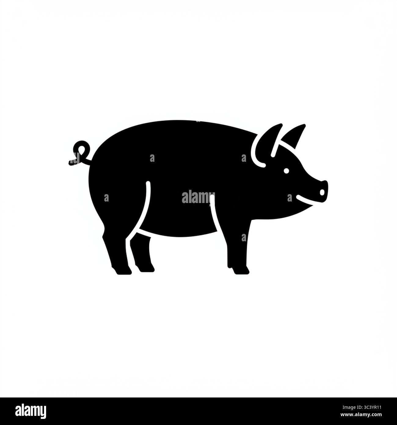 Black pig funny hi-res stock photography and images - Alamy
