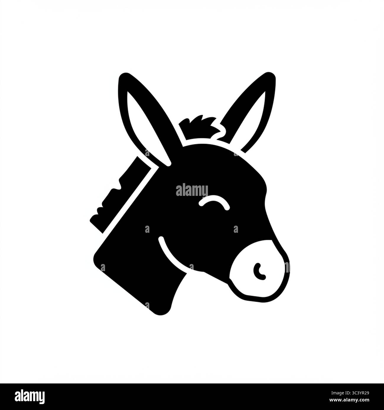 Burden icon on white Black and White Stock Photos & Images - Alamy