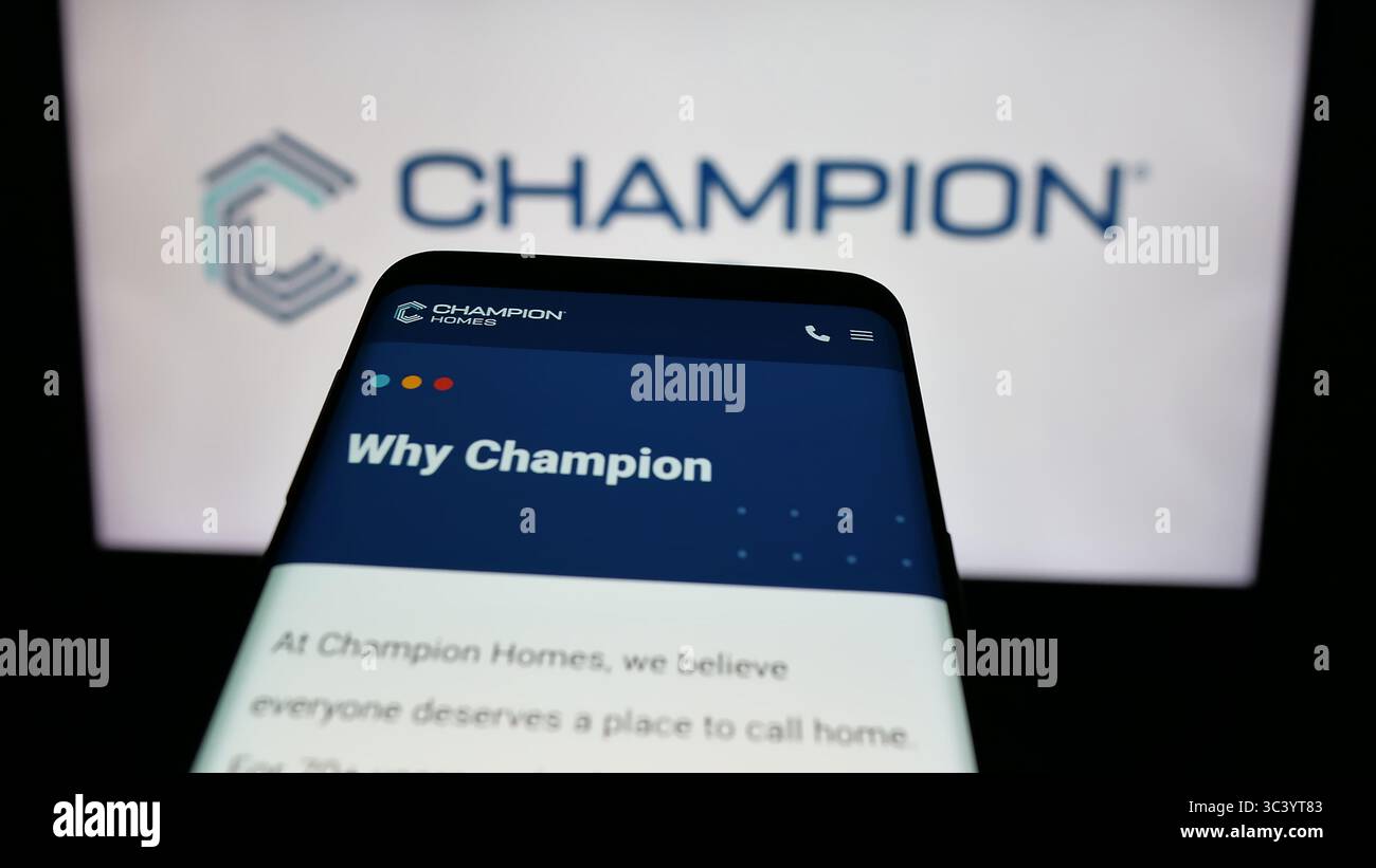 Champion homes logo hi-res stock photography and images - Alamy