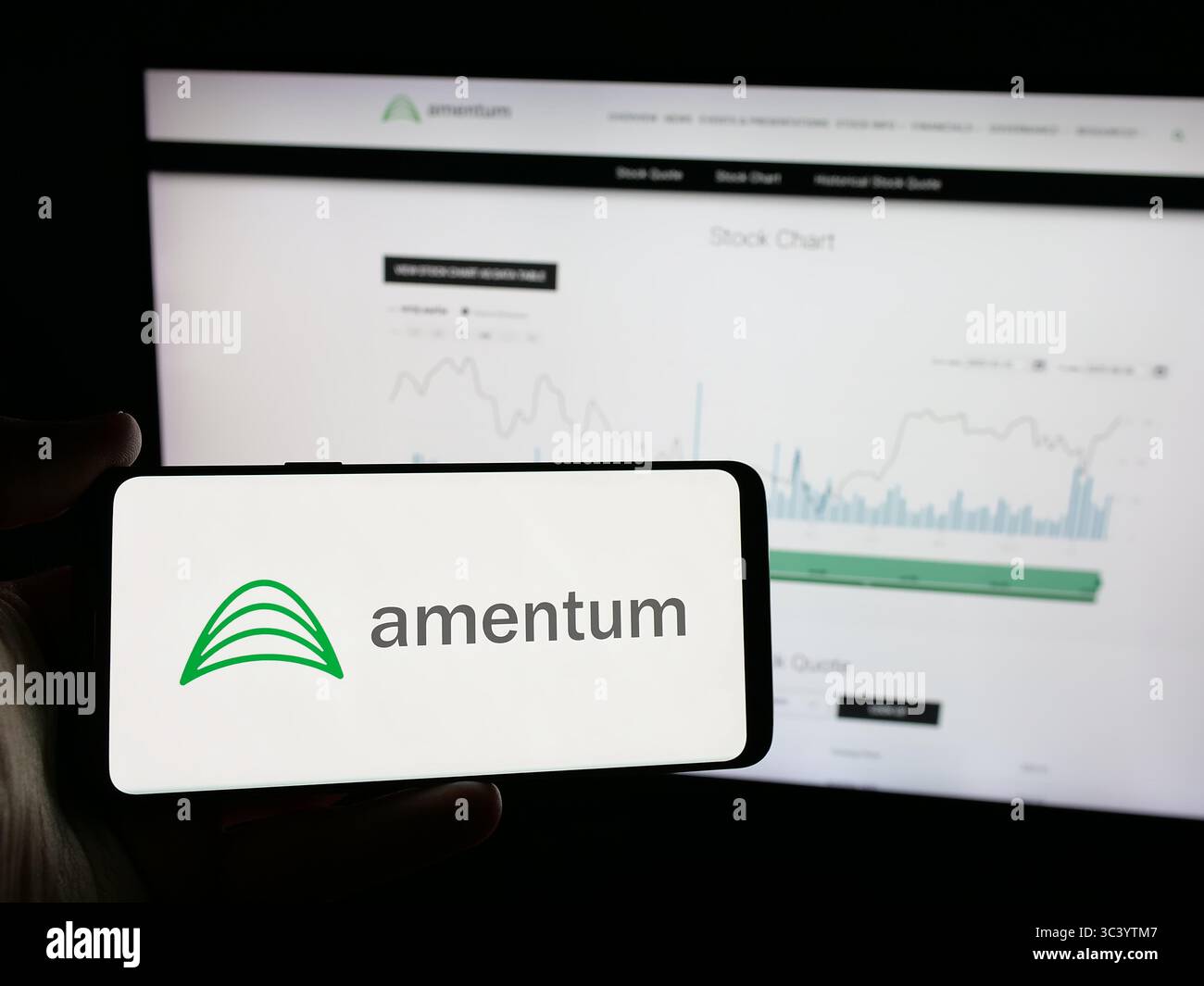 Amentum logo hi-res stock photography and images - Alamy