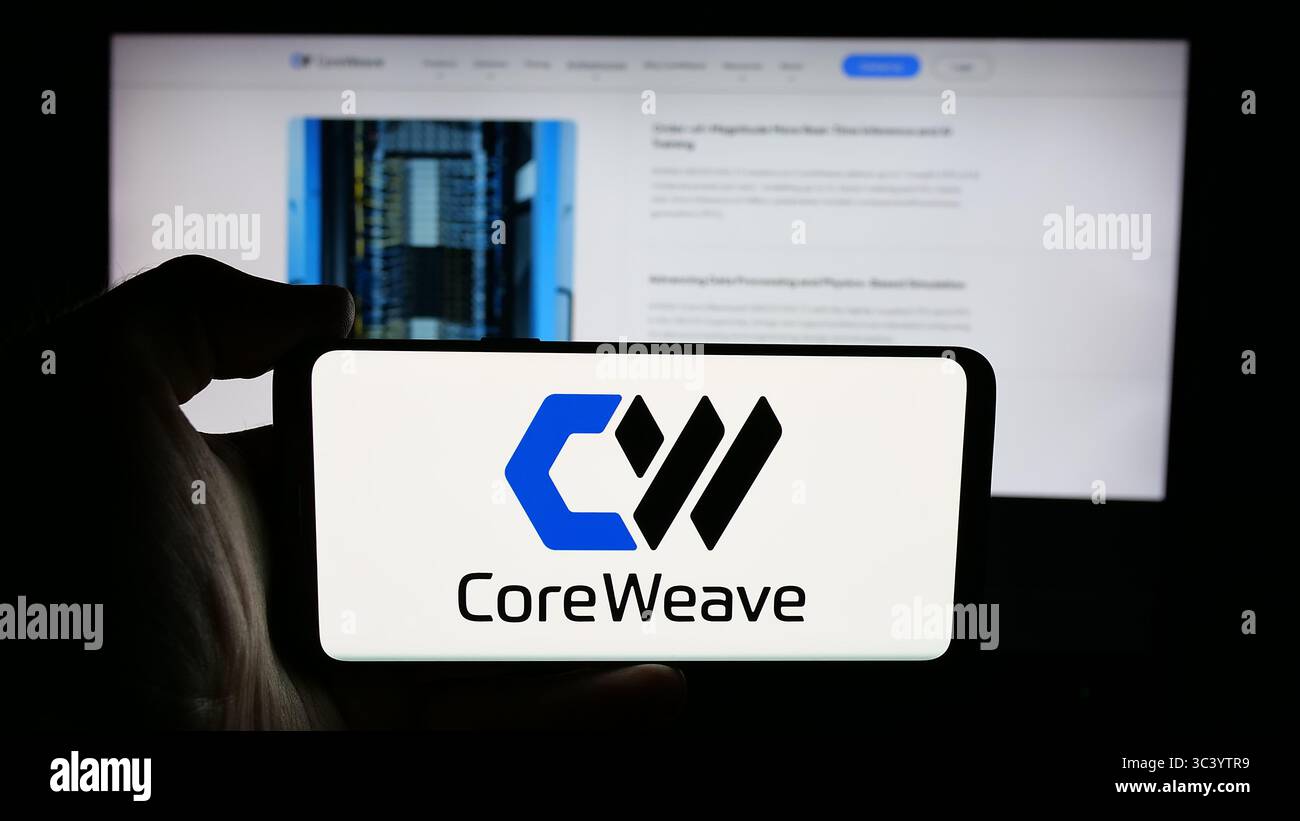 Coreweave logo hi-res stock photography and images - Alamy