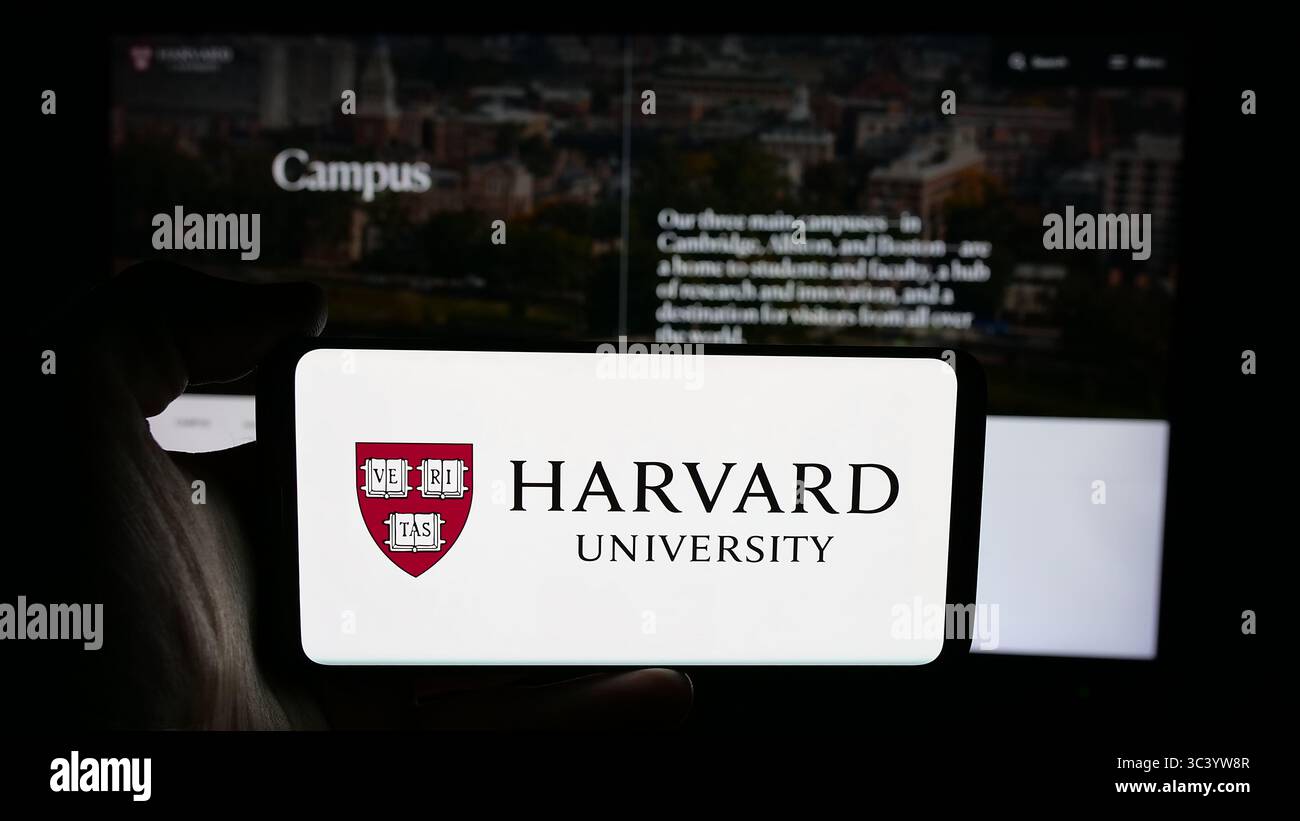 Stuttgart, Germany - 06-09-2025: Person holding cellphone with logo of ...