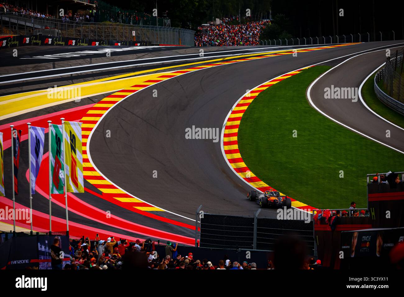 04 Lando Norris, (GRB) McLaren Mercedes MCL39, during the Belgian GP ...