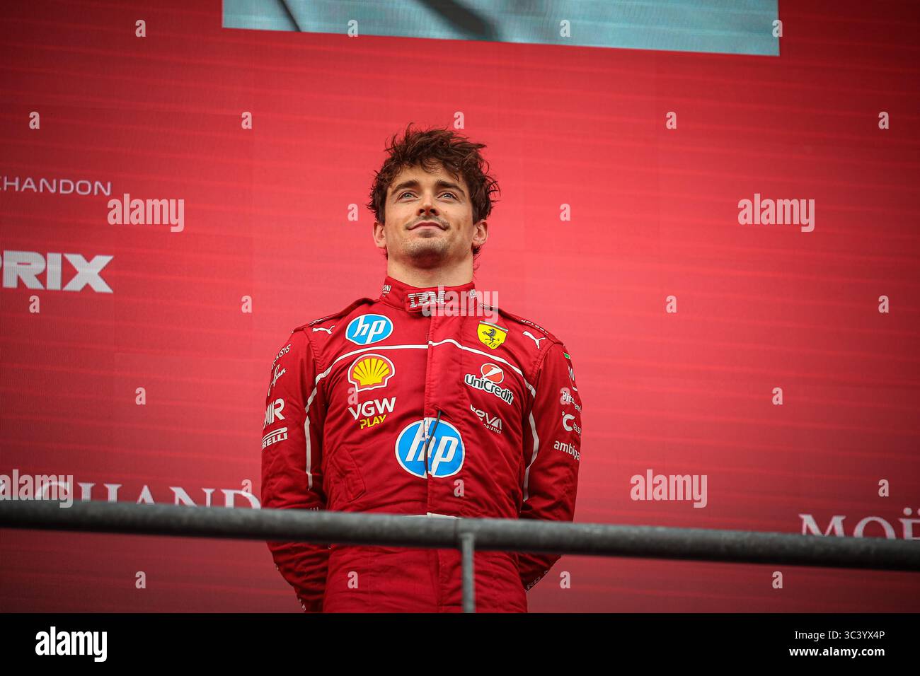 16 Charles Leclerc, (MON) Scuderia Ferrari SF25,, during the Belgian GP ...
