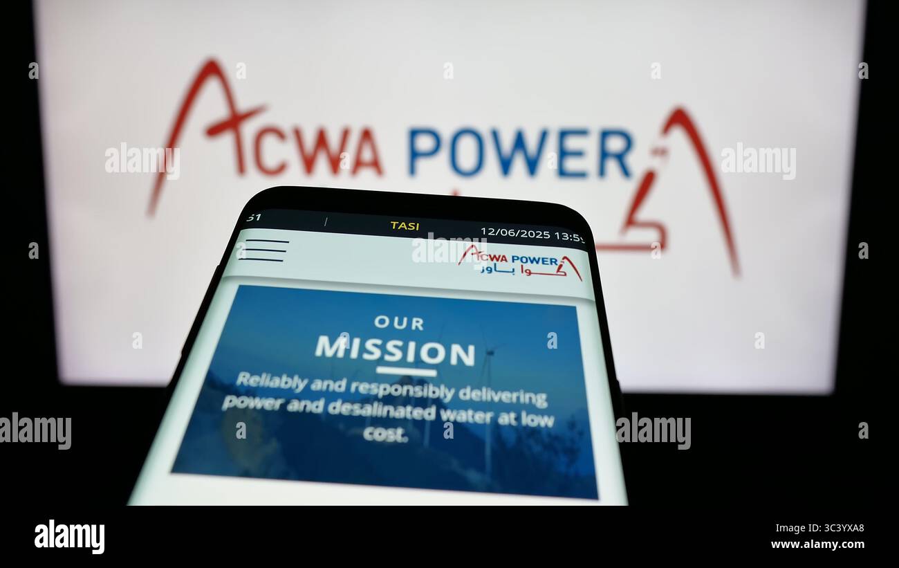 Acwa power logo hi-res stock photography and images - Alamy