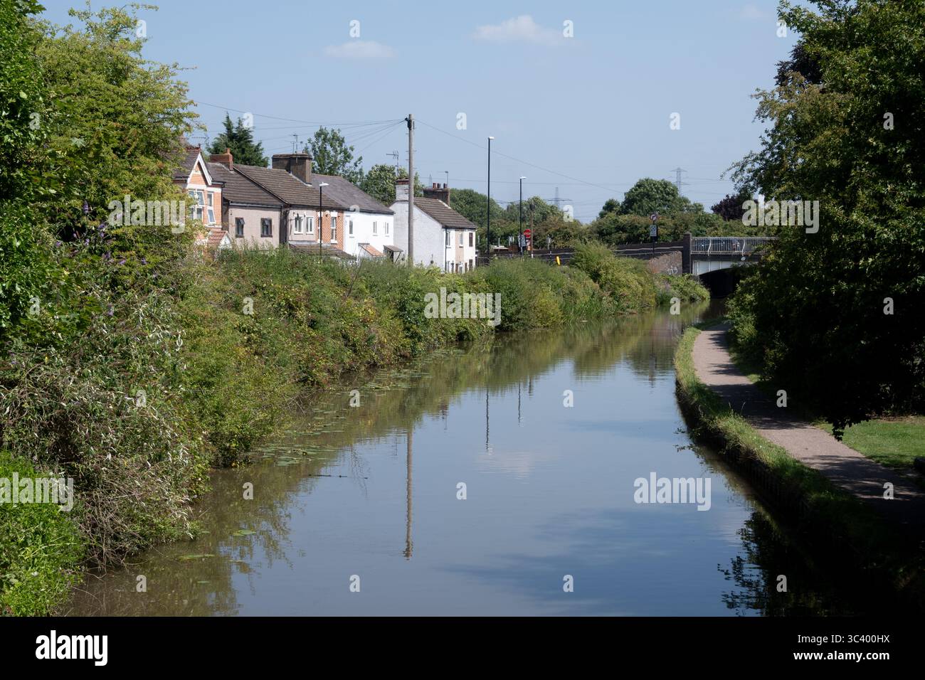 The Coventry Canal at Longford, Coventry, West Midlands, England, UK ...