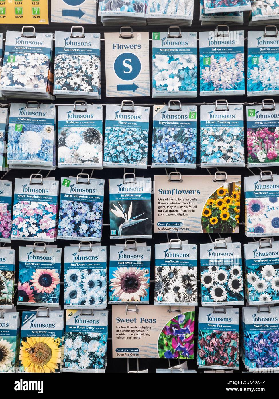 Johnsons flower seeds hi-res stock photography and images - Alamy