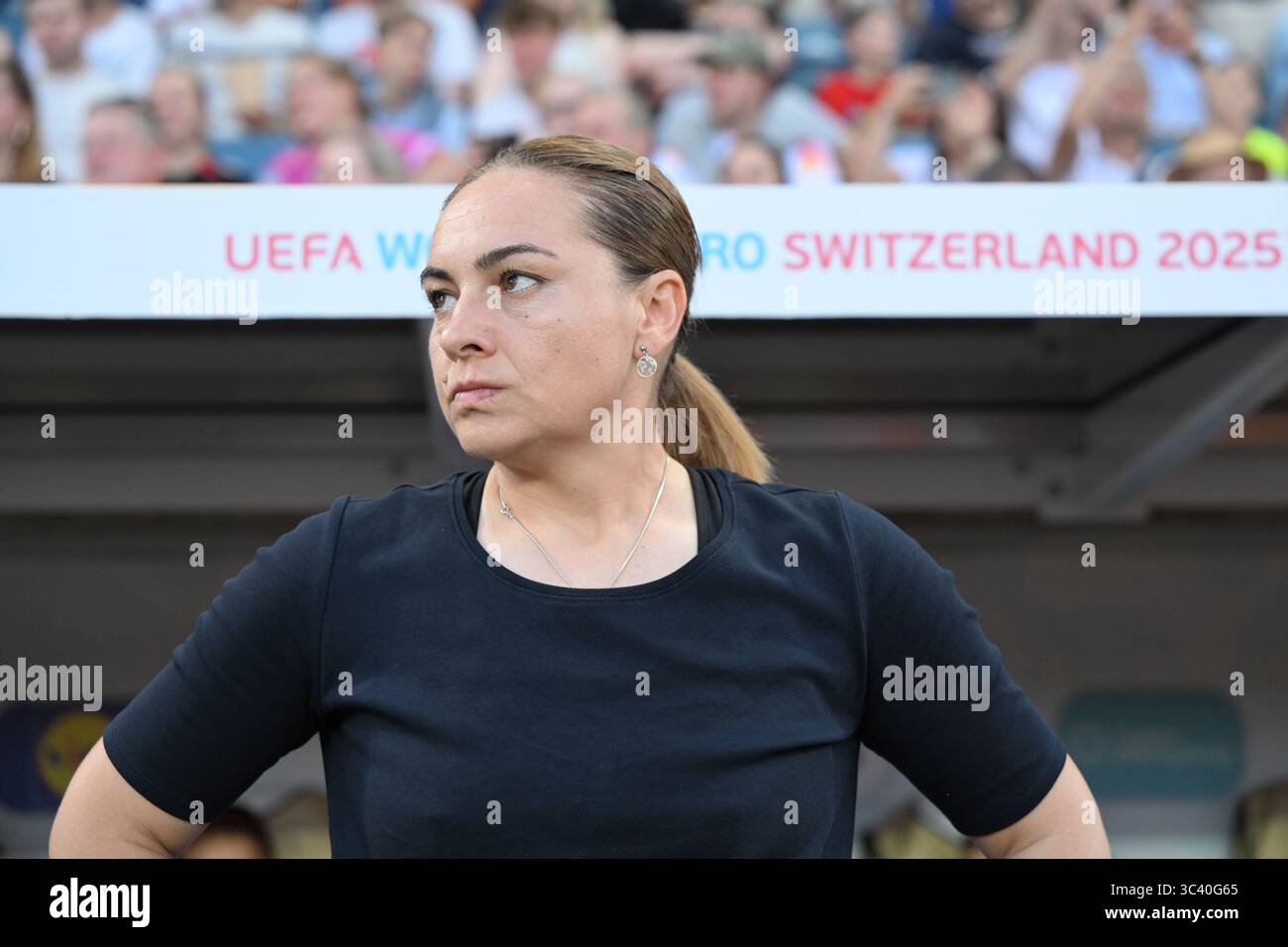 Luzern, Switzerland. 12th July, 2025. Head Coach Nina Patalon of Poland ...