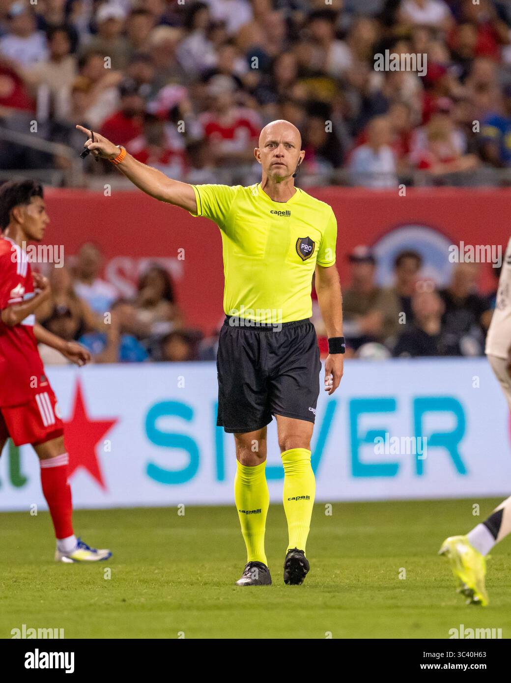 Chicago, United States. 27th July, 2025. Head referee seen in action ...