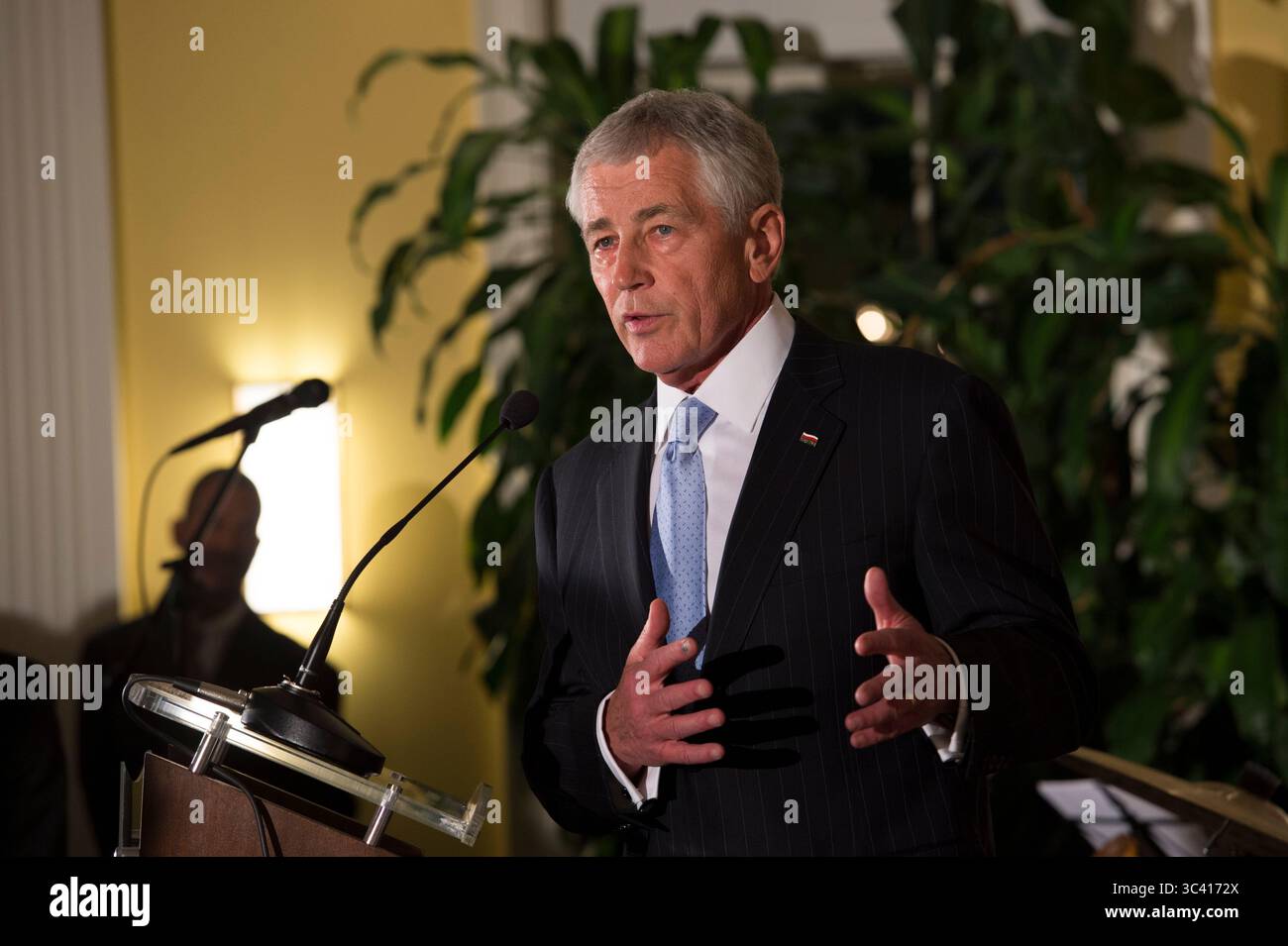 Defense Secretary Chuck Hagel delivers remarks at Freedom Night, a ...