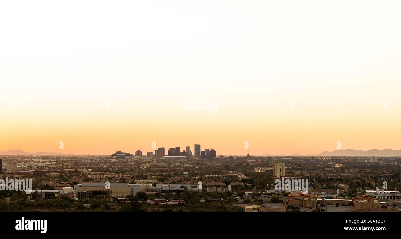 Sonoran desert sunset panorama hi-res stock photography and images - Alamy