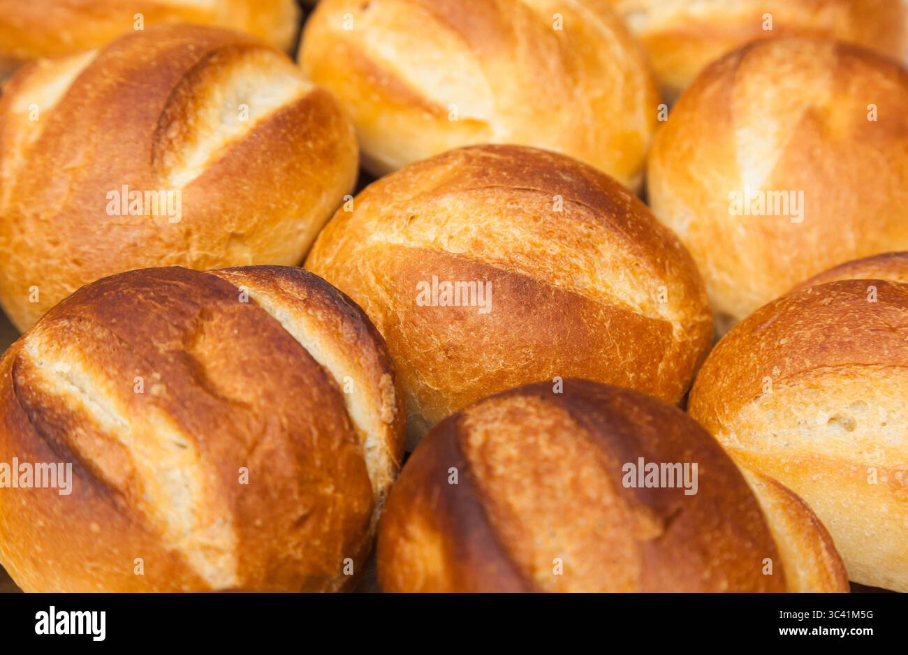 Small round brown bread hi-res stock photography and images - Alamy