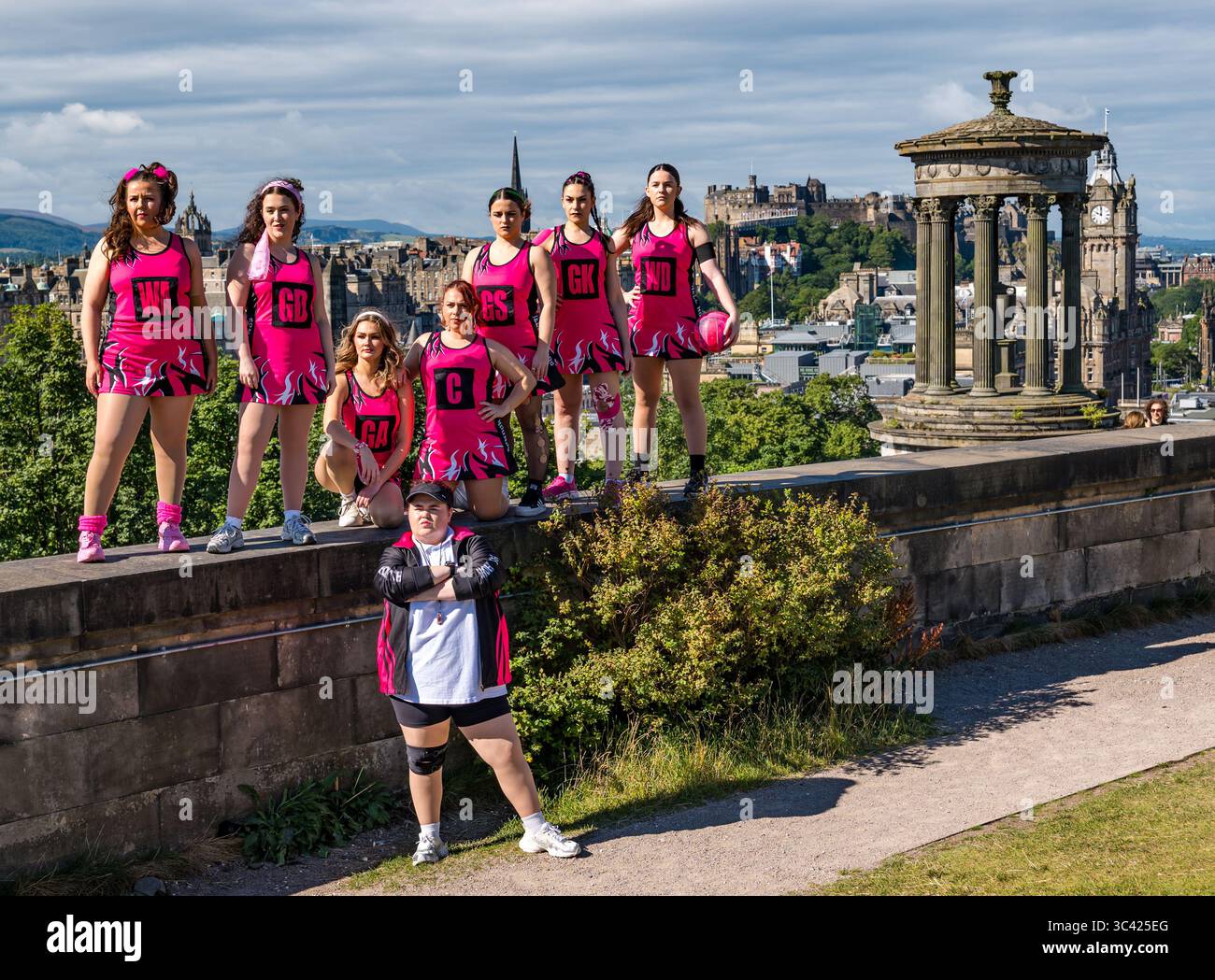 Calton Hill, Edinburgh, Scotland, UK 28th July 2025, Edinburgh Festival ...