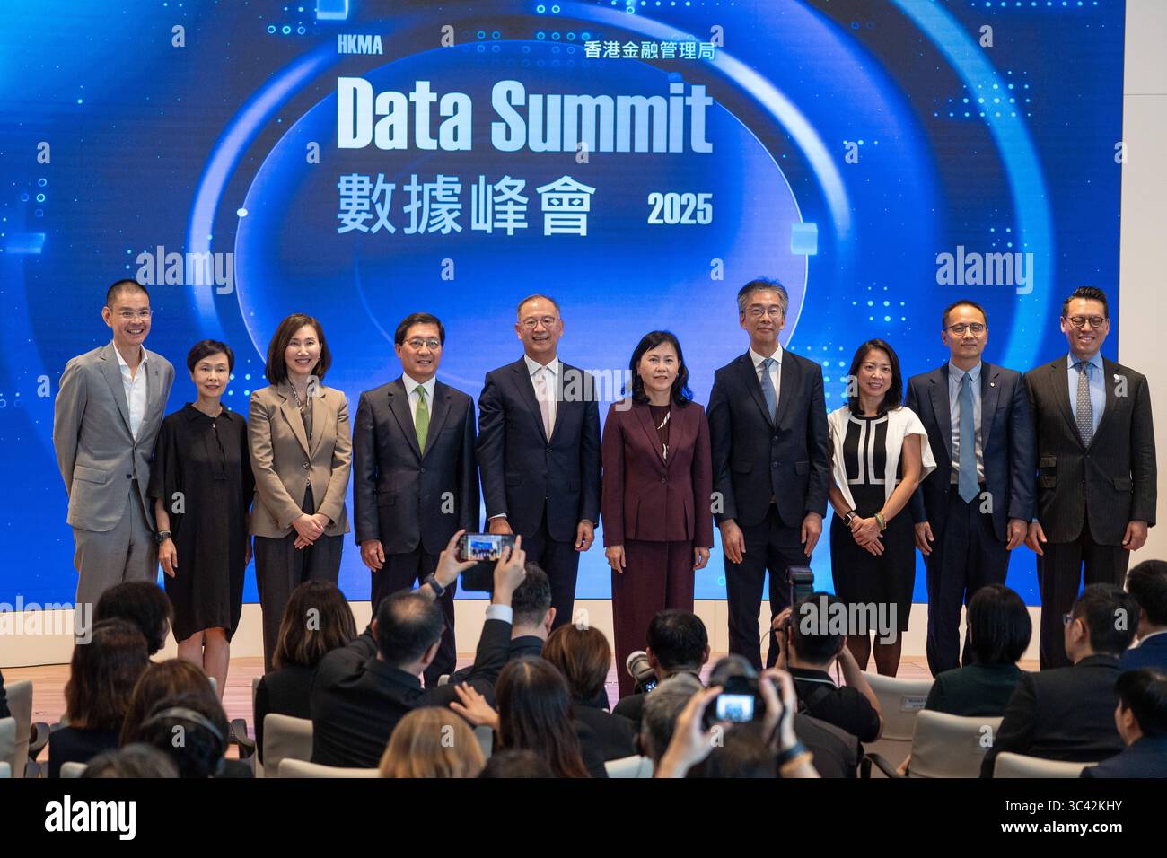 Hong Kong Data Summit 2025 From Left to Right, Adrian Li, Co-Chief ...