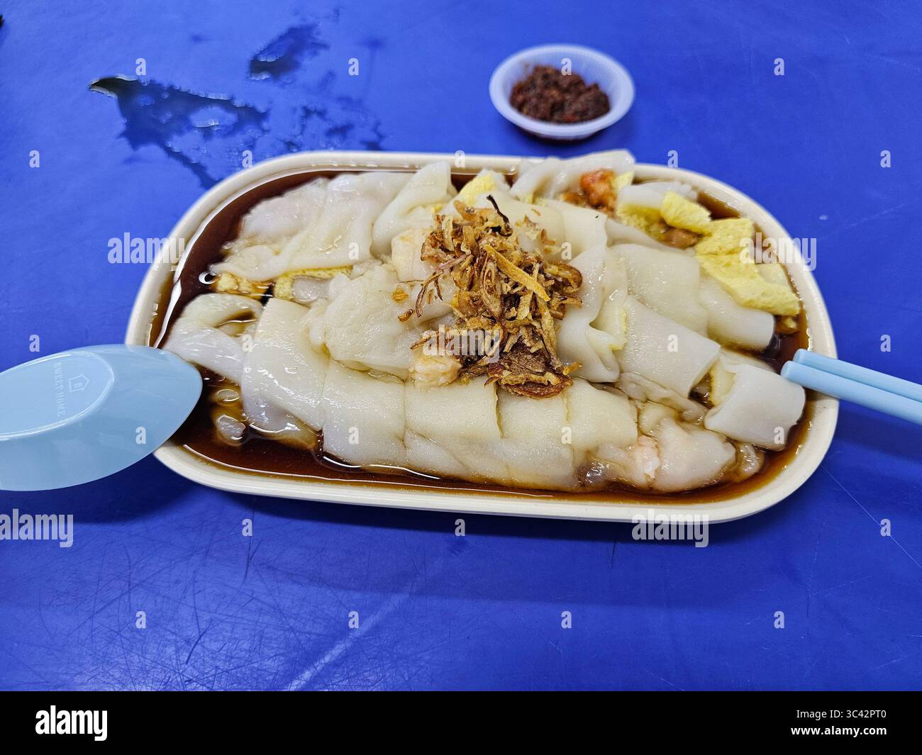 Chee Cheong Fun / Steamed Rice Noodle Rolls / Rice Noodle Rolls Stock ...