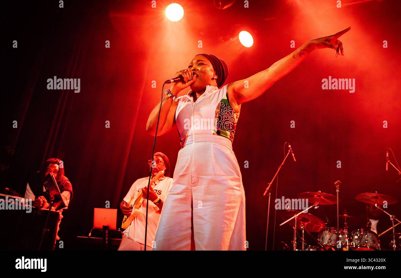 Queen Ifrica at Islington Assembly Hall, London 27th July 2025 Stock ...