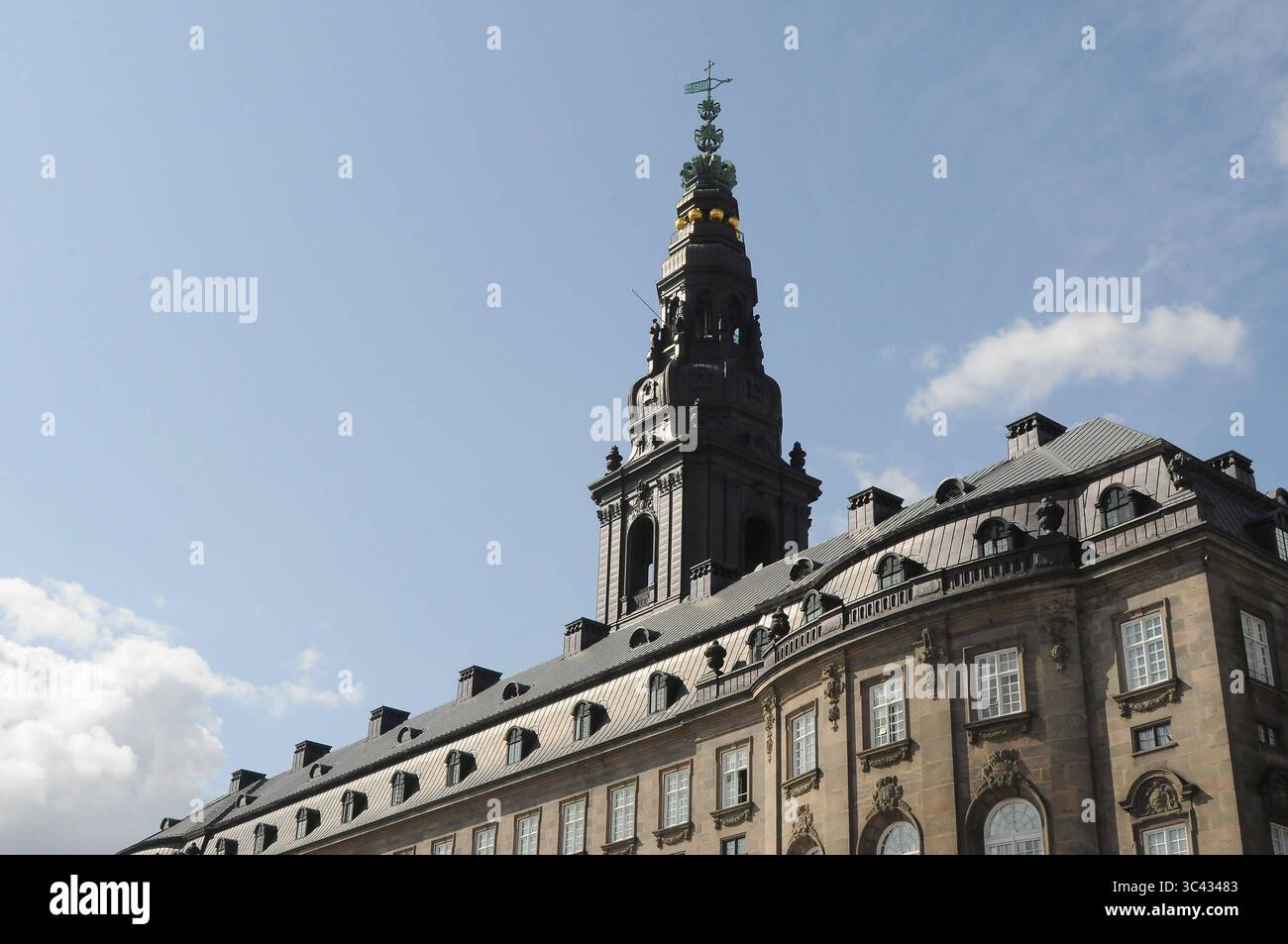 Copenhagen/ Denmark/28 JULY 2025/Danish parliament building folketinget ...