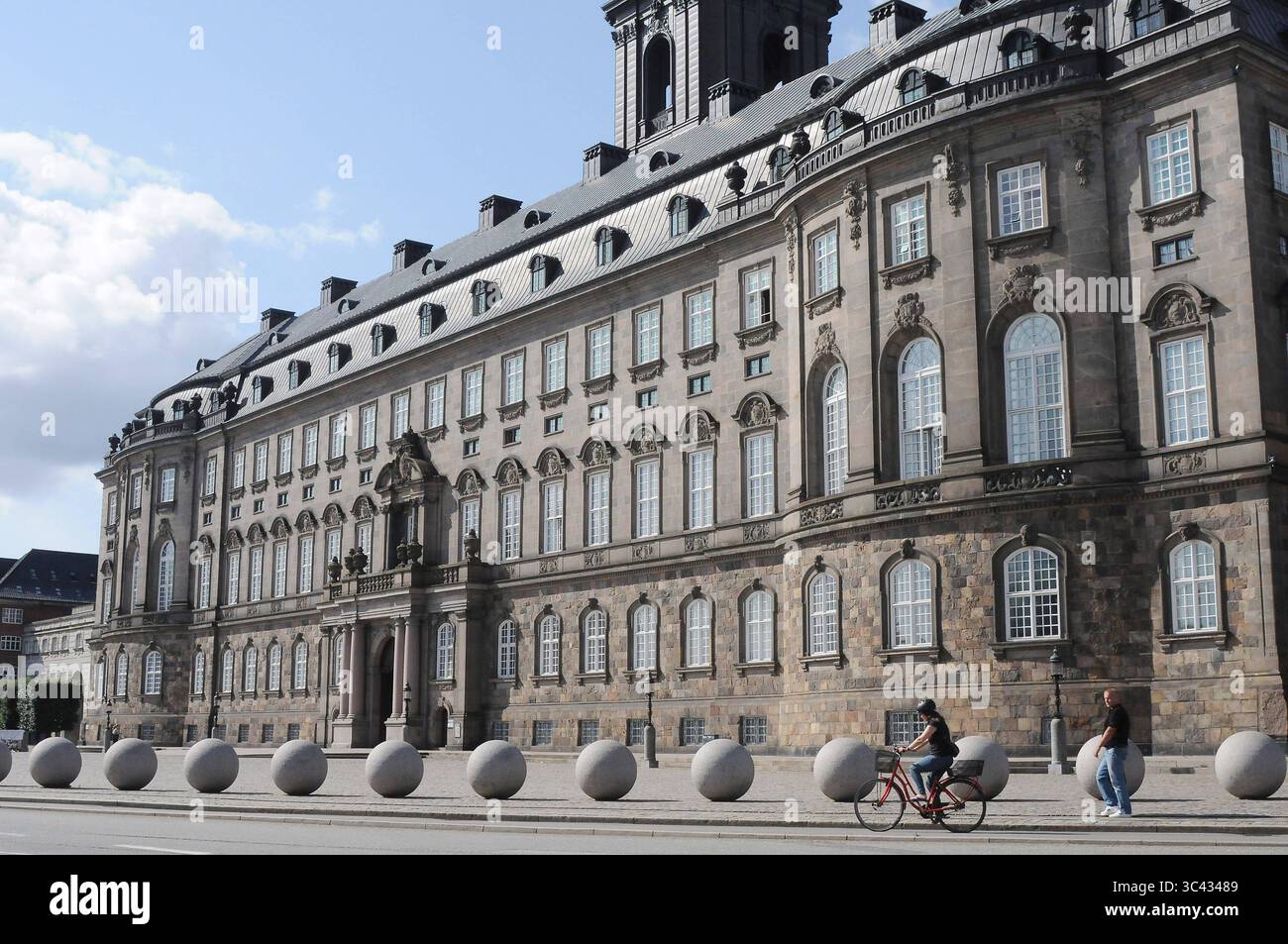 Copenhagen/ Denmark/28 JULY 2025/Danish parliament building folketinget ...