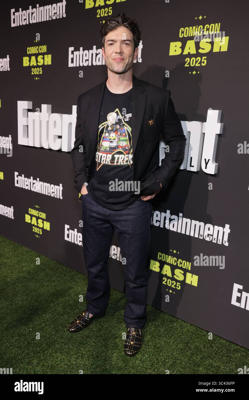 Ethan Peck attends Entertainment Weekly's Comic-Con Bash at FLOAT at ...