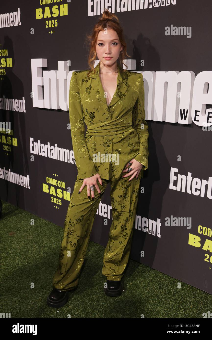 Saylor Bell Curda attends Entertainment Weekly's Comic-Con Bash at ...