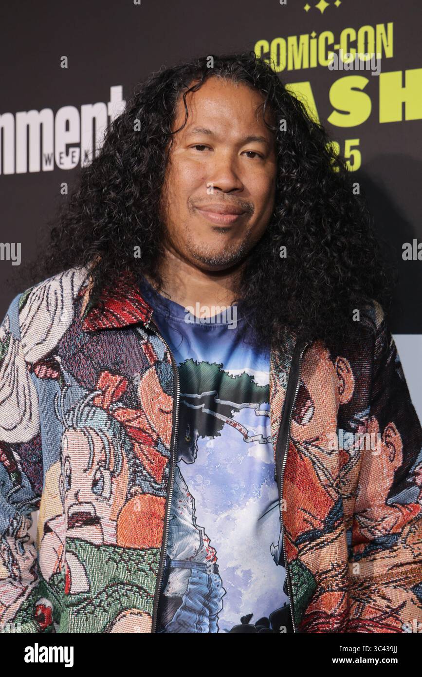 Deric A. Hughes attends Entertainment Weekly's Comic-Con Bash at FLOAT ...