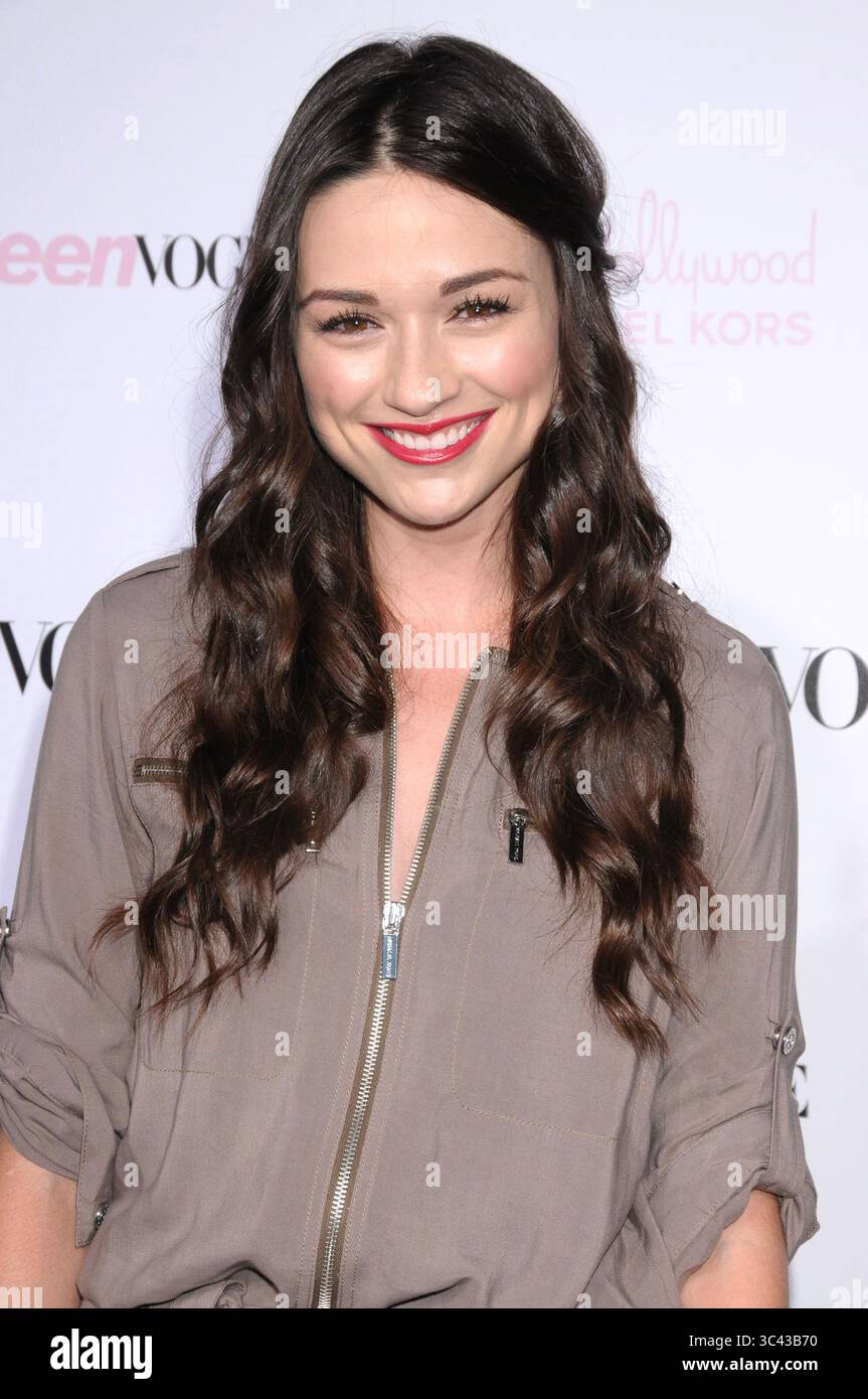 Crystal Reed at the 8th Annual Teen Vogue Young Hollywood Party at ...